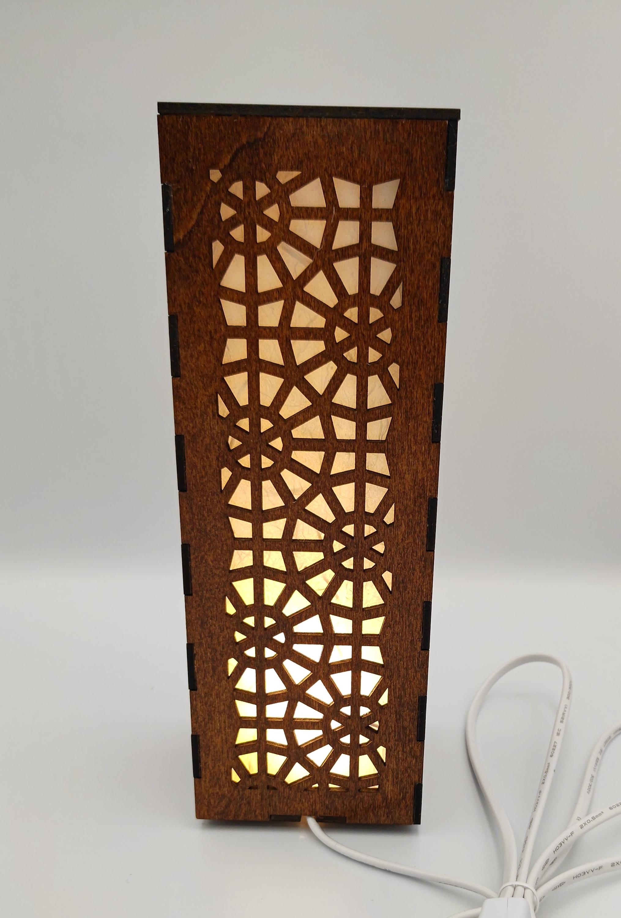 Decorative Table Lamp With LED Light Fixture - Etsy