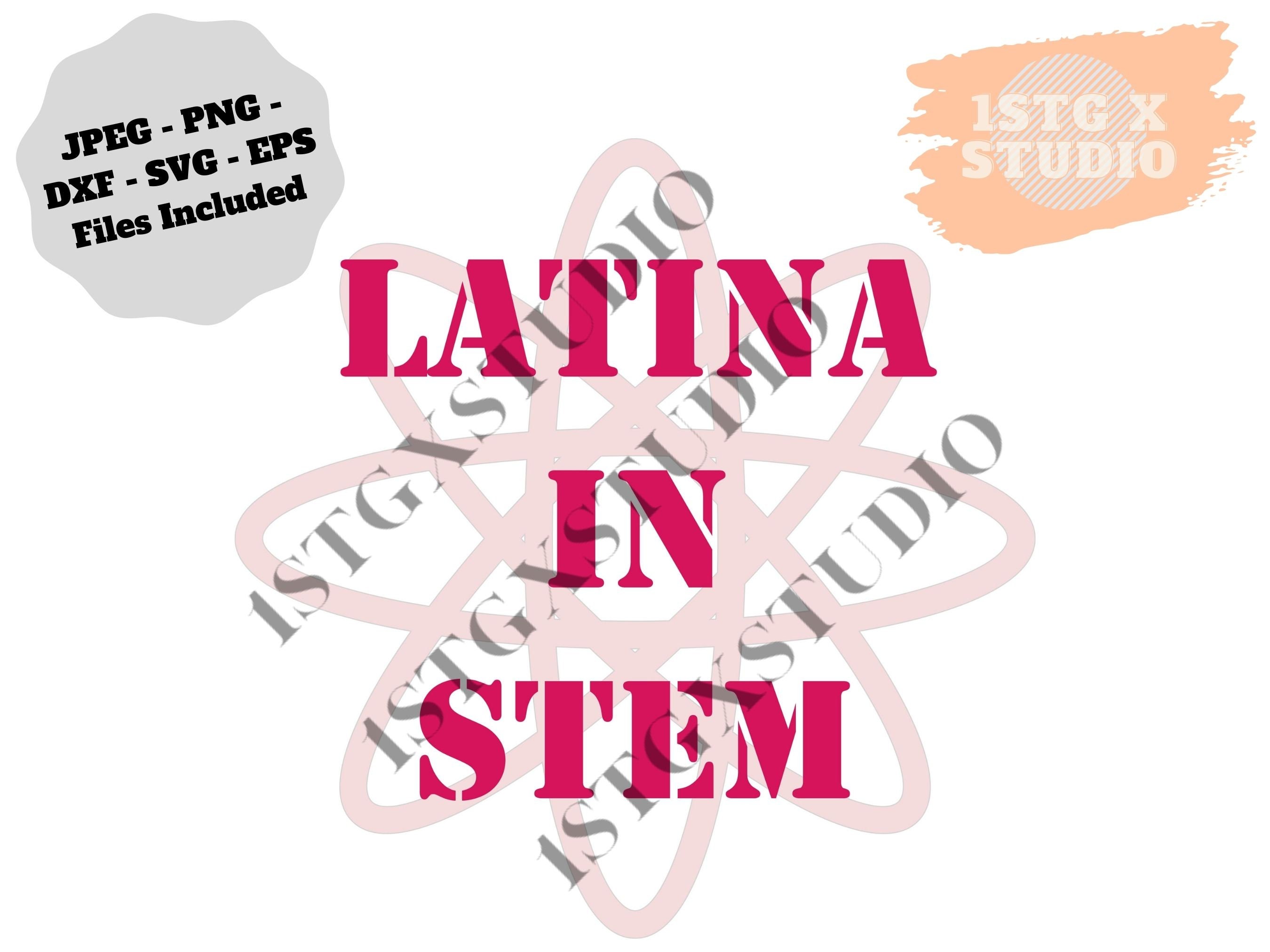 Latina Print Art Svg - Etsy