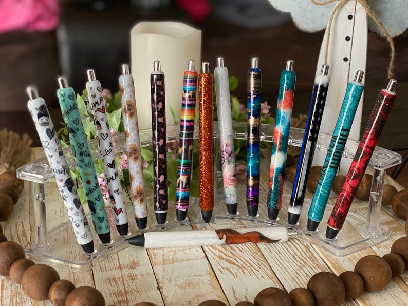Custom Epoxy Pens - Etsy