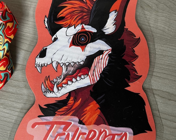 Cardboard Furry Therian Mask FOLLOW ME EYES - Etsy