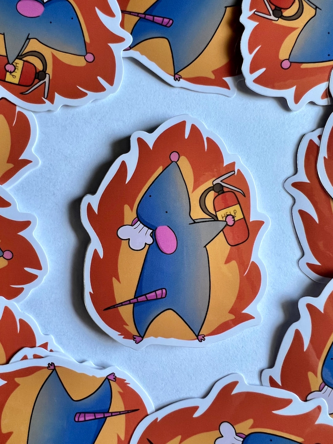 Vinyl Waterproof 3 Stickerchef Rat Ratatouille Remy Setting Firedisney ...