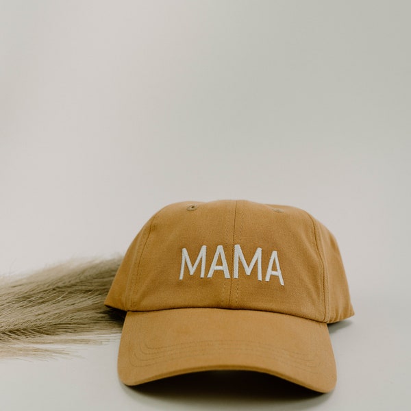 Embroidered Mom Hat - Etsy