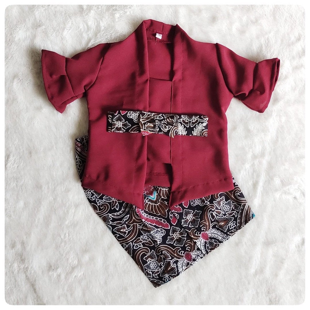 SIFON KUTUBARU 0- 2.5years Baby Kebaya, Baby Kebaya Sets LONG Batik ...
