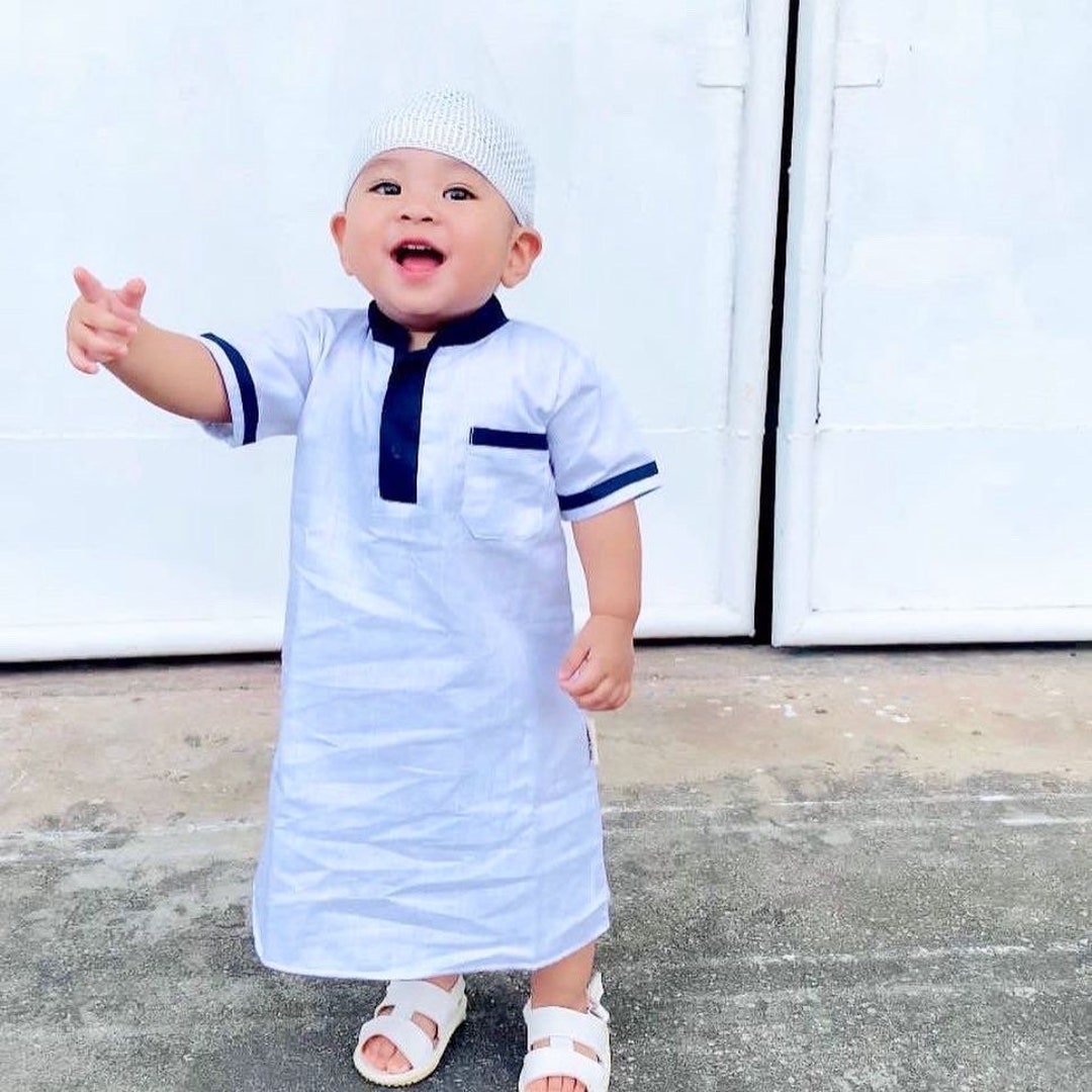 0-12 Months Baby Pakistani Khamis, Baby Boy Islamic Qamis - Etsy