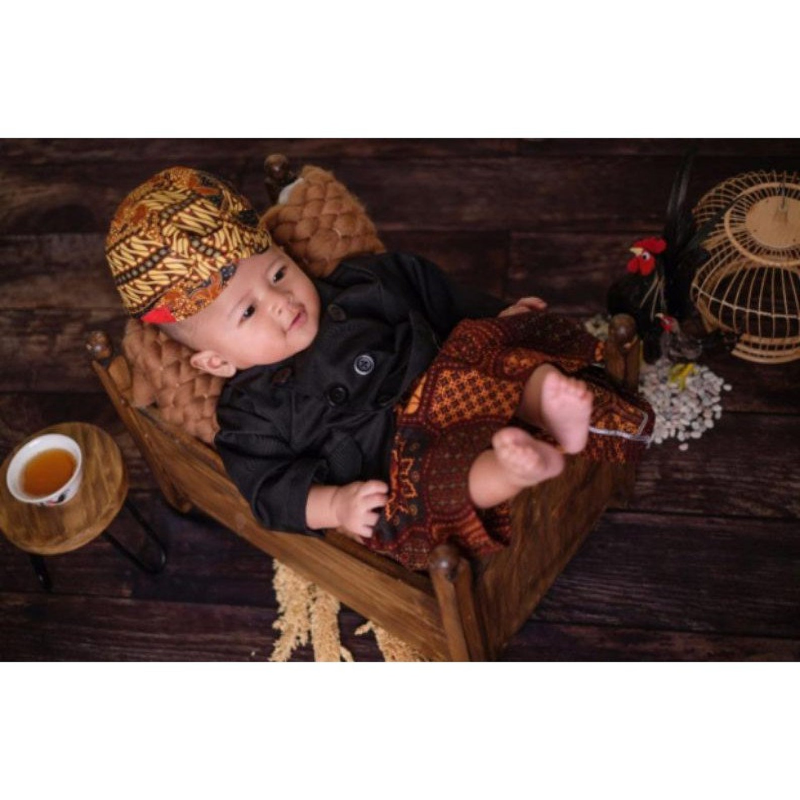 0-12 Months Batik Sets Baby Boy, Baby Boy Batik Costume - Etsy