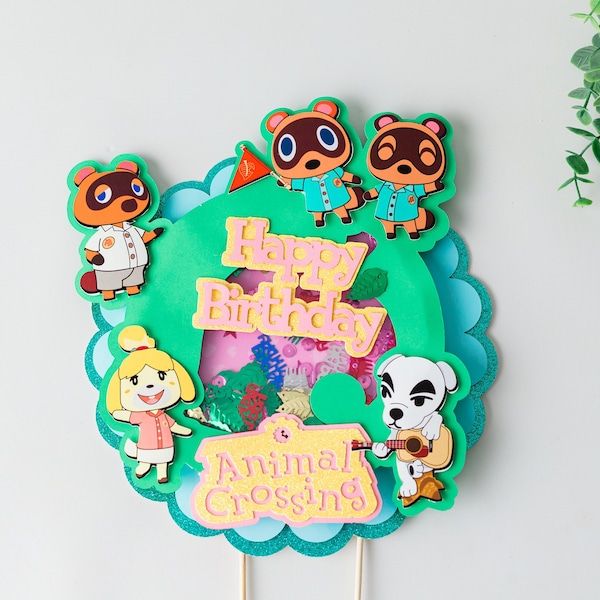 Animal.crossing Cake Topper - Etsy