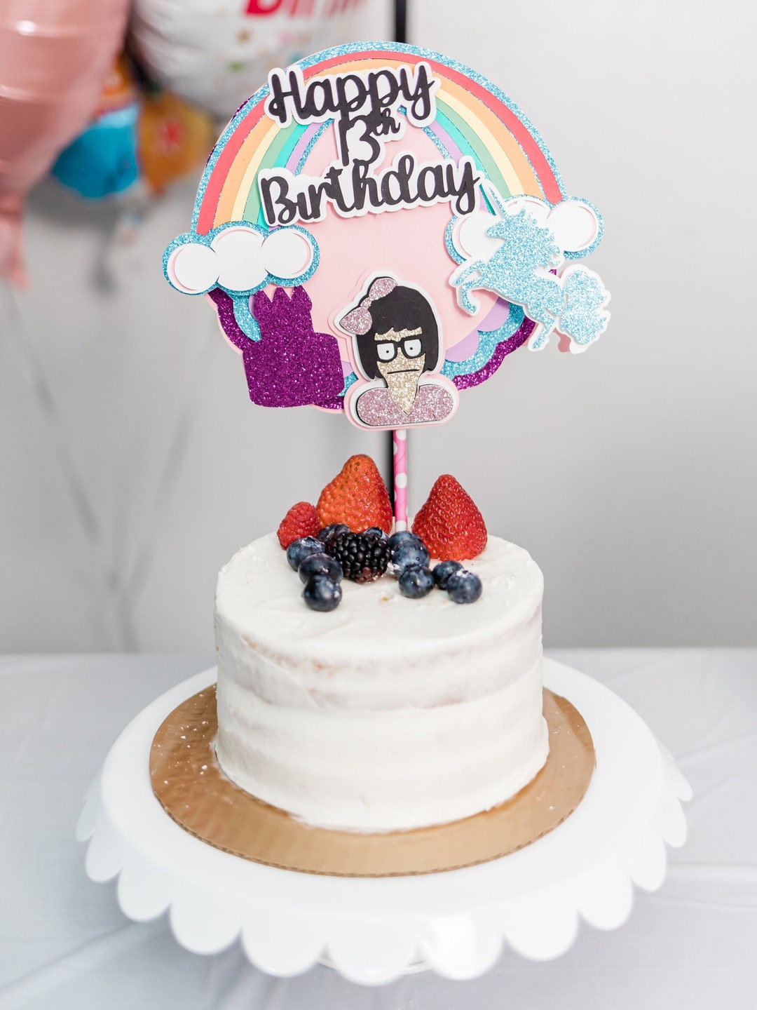 Custom 3D Cake Topper - Etsy