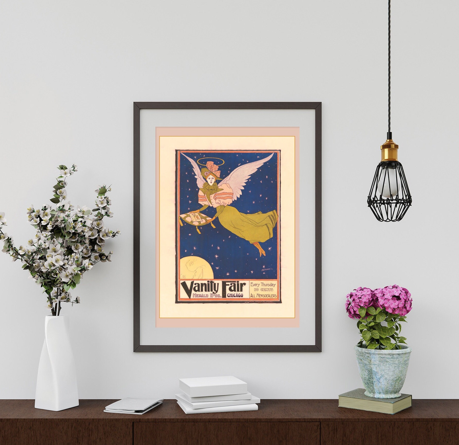 Vanity Fair Magazine Cover Print, Vintage Magazine Cover Poster, Retro ...