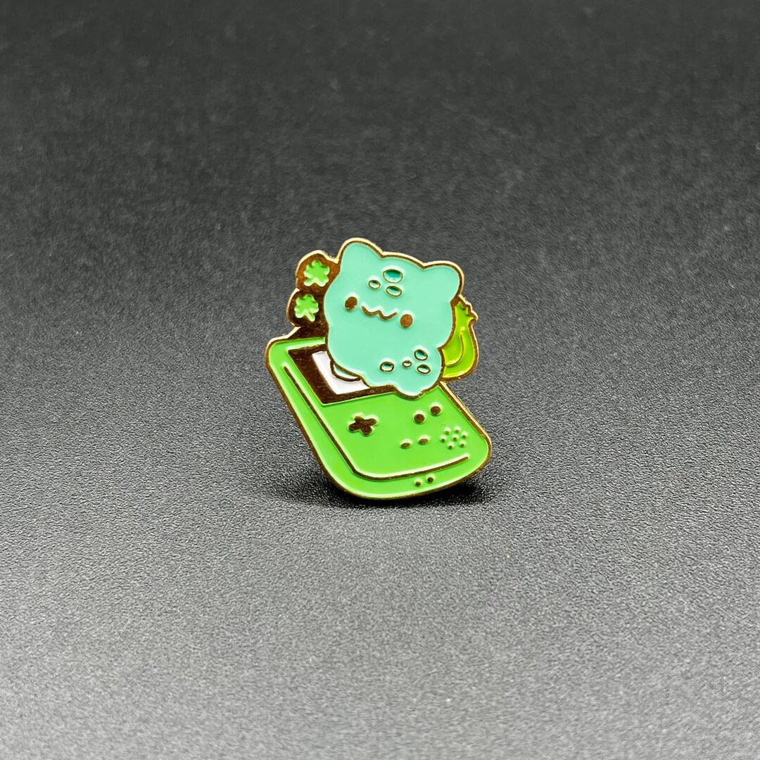 Gameboy Bulbasaur Pokemon Enamel Pin Unique and Collectible Lapel Pins ...