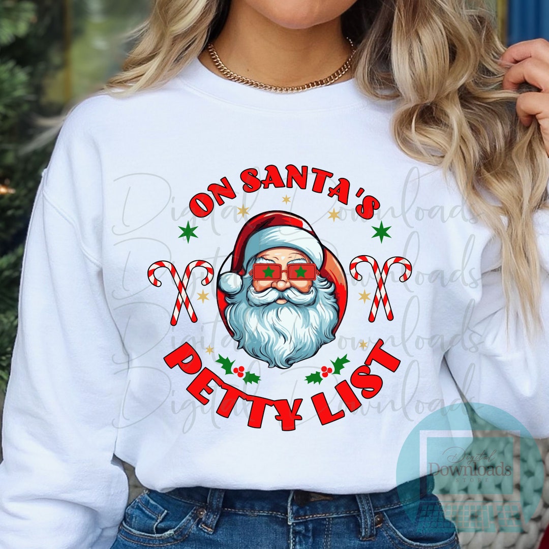 Retro Christmas Png, Santa Claus Png, Christmas Png, Vintage Christmas ...