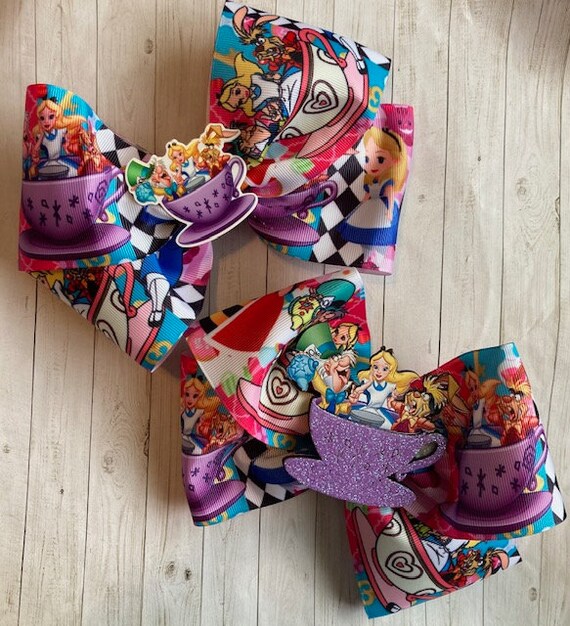 Disney Hair Bows Etsy