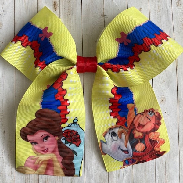 Belle Hair Bow - Etsy