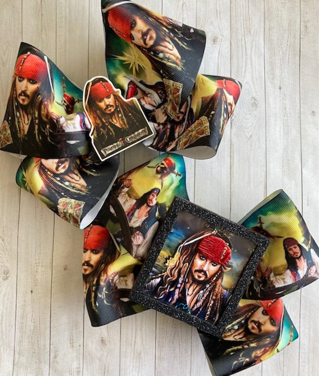 Pirates of the Caribbean Inspired Hair Bows - Etsy
