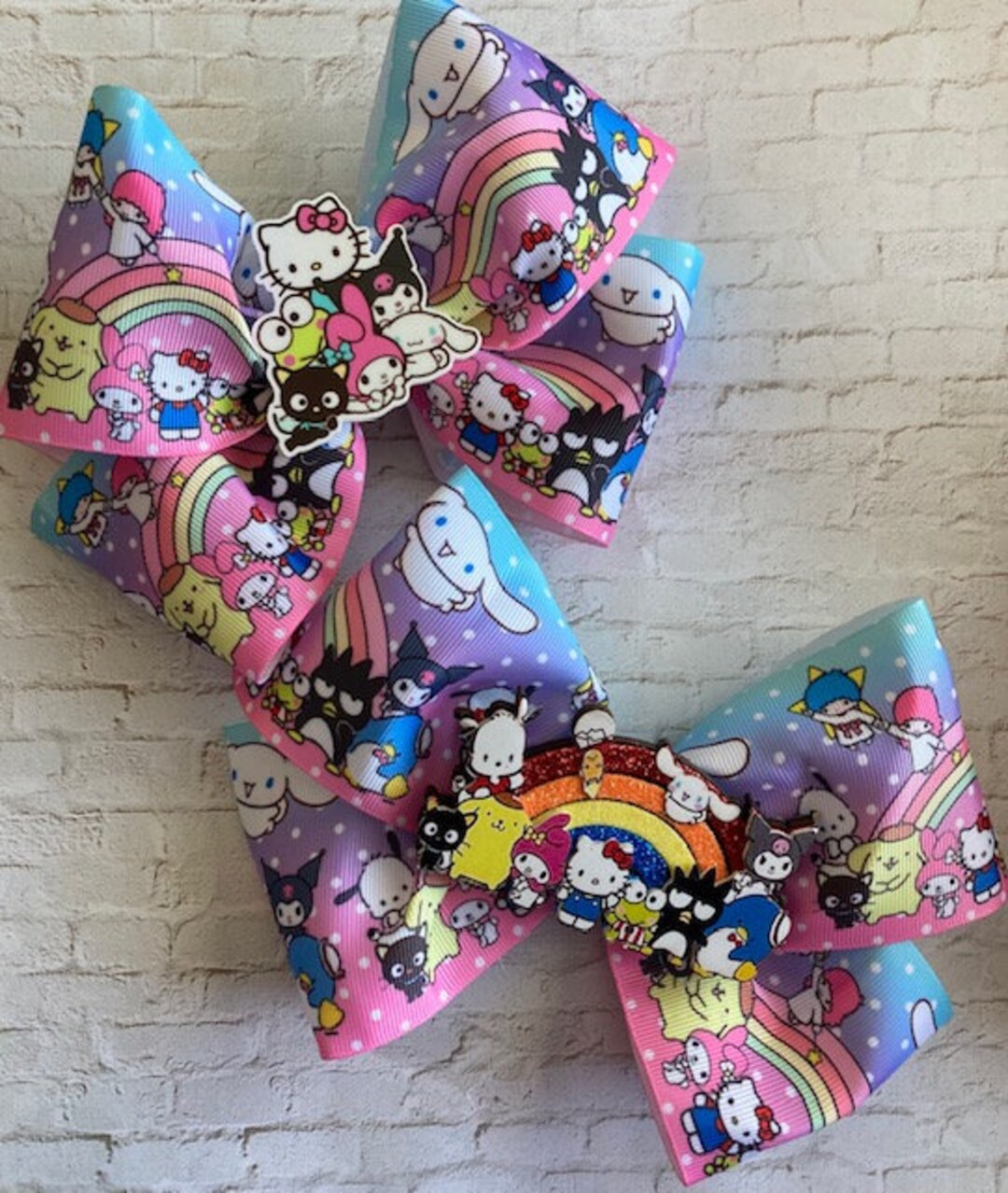 Kitty Inspired and Friends Hair Bows - Etsy