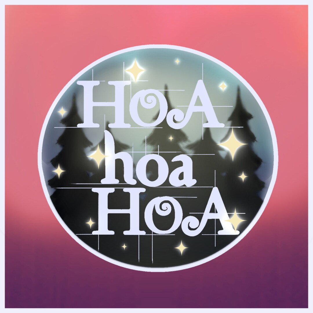 Hoa Hoa Season| Fall Sticker | Sparkly Sticker | Forest Sticker | It is ...