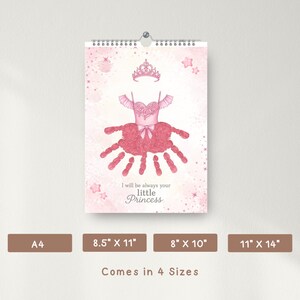 Princess Handprint,fathers Day Handprint Art,handprint Fathers Day ...