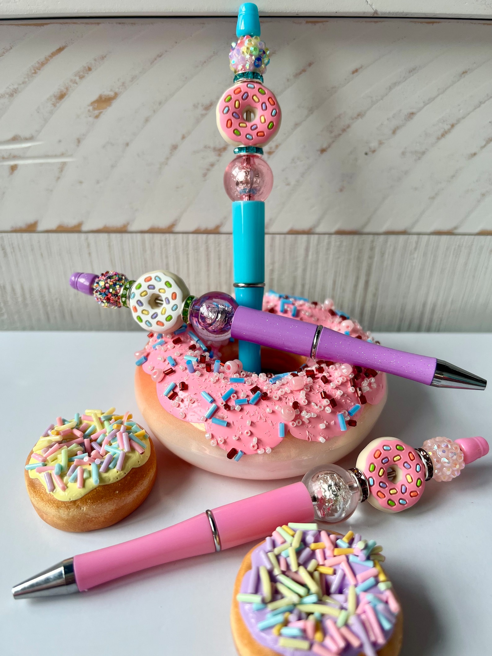 Donut Kill My Vibe Pen | Customizable | Donut Lover Pens | Focal Beads ...