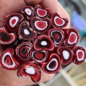 NEW!! Ruby Hearts! 96 Coe Murrini - Etsy