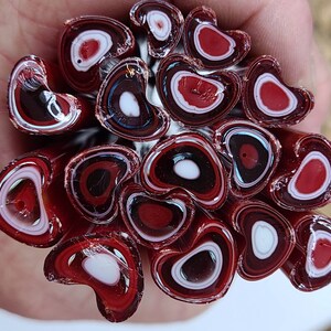 NEW!! Ruby Hearts! 96 Coe Murrini - Etsy