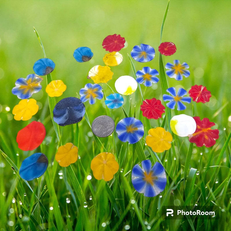 Stained Flower Jewelry - Etsy