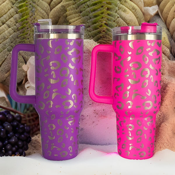 Stanley Tumbler Leopard Print - Etsy