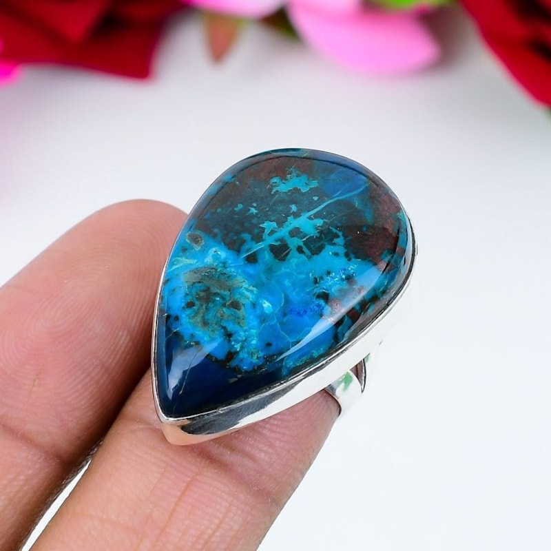 Azurite Jewelry - Etsy