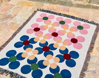 Midcentury Modern Color Block Geometric Abstract Maximalist ...