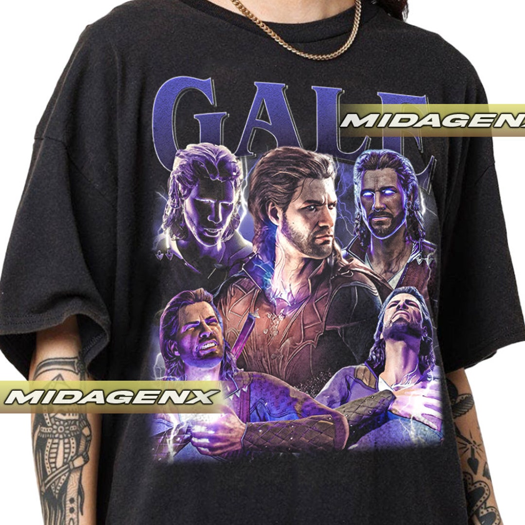 Limited Gale Baldurs Gate 3 Vintage T-shirt, Gift for Women and Man ...