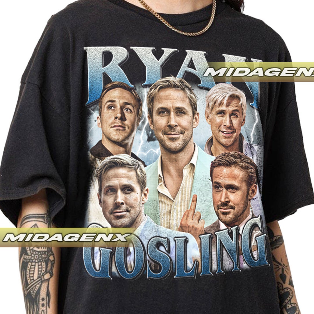 Limited Ryan Gosling Vintage T-shirt, Gift for Women and Man Unisex T ...
