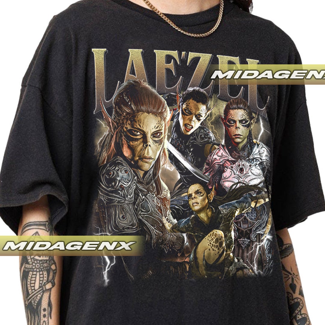 Limited Laezel Baldurs Gate 3 Vintage T-shirt, Gift for Women and Man ...