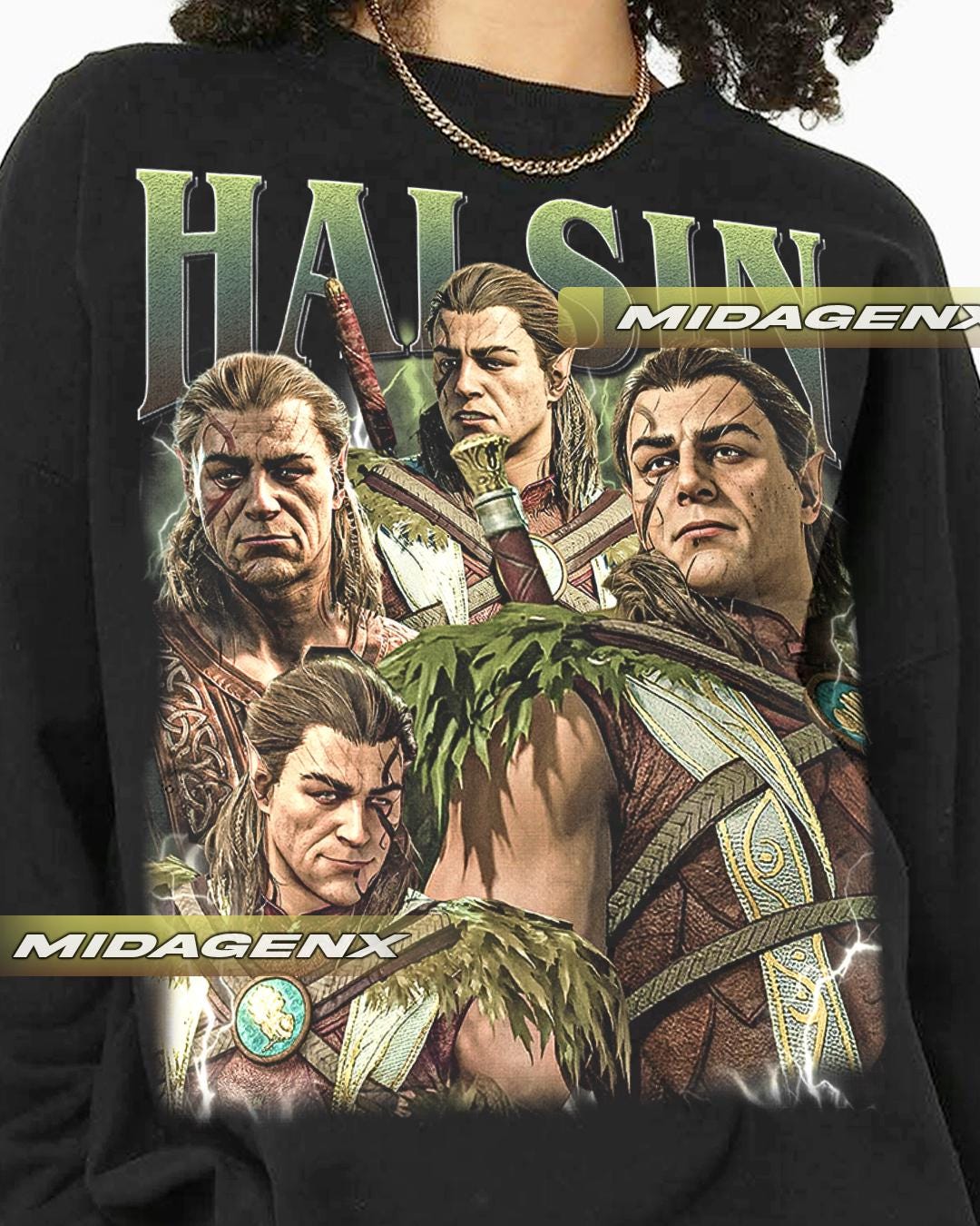 Limited Halsin Baldur's Gate 3 Sweatshirt, Pirates of Carribbean Gift ...