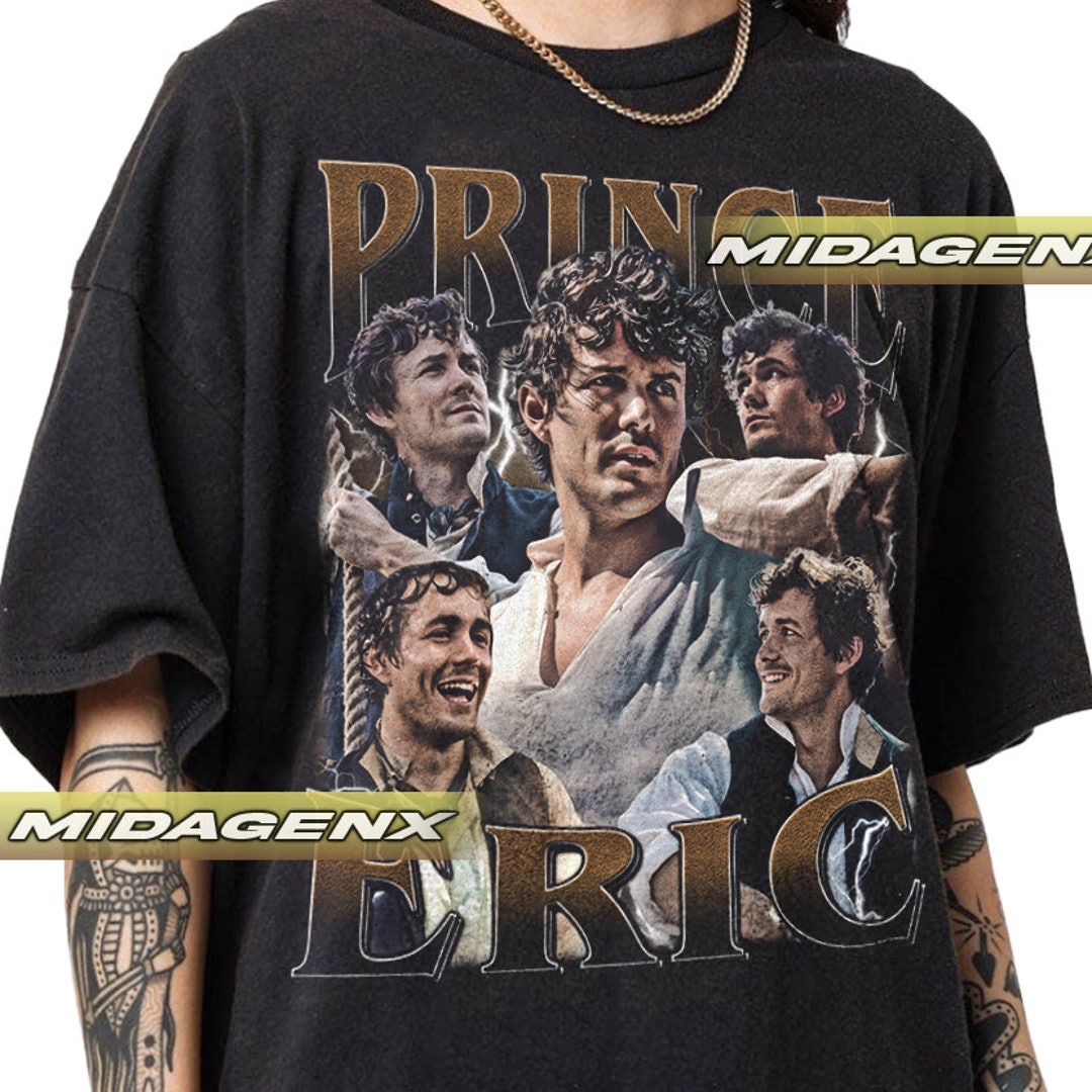 Limited Prince Eric the Little Mermaid Vintage T-shirt, Gift for Women ...