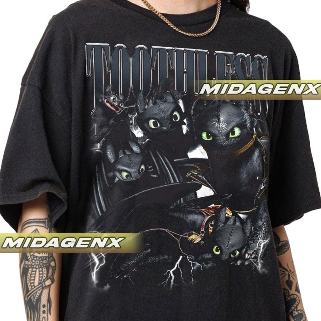 Limited Toothless Shirt Vintage T-shirt, Gift for Women and Man Unisex ...