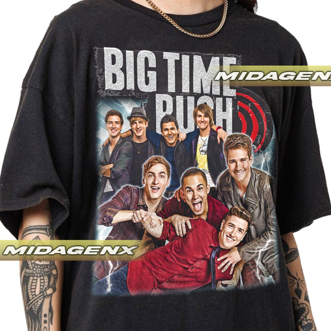 Limited Big Time Rush Vintage T-shirt, Gift for Women and Man Unisex T ...