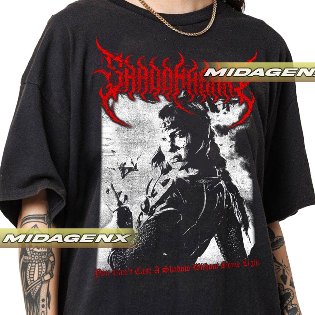 Limited Shadowheart Black Metal Vintage T-shirt, Gift for Women and Man ...