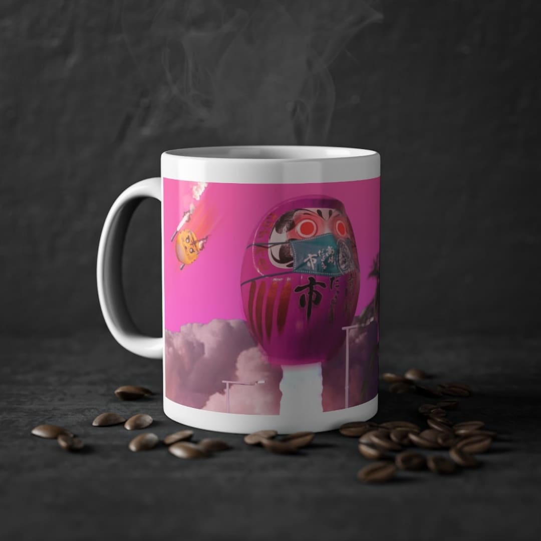 JAPANESE COFFEE MUG | Kawaii Coffee Mug | Japanese Style | Japan Lover ...