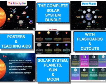 Montessori Materials Solar System - Etsy