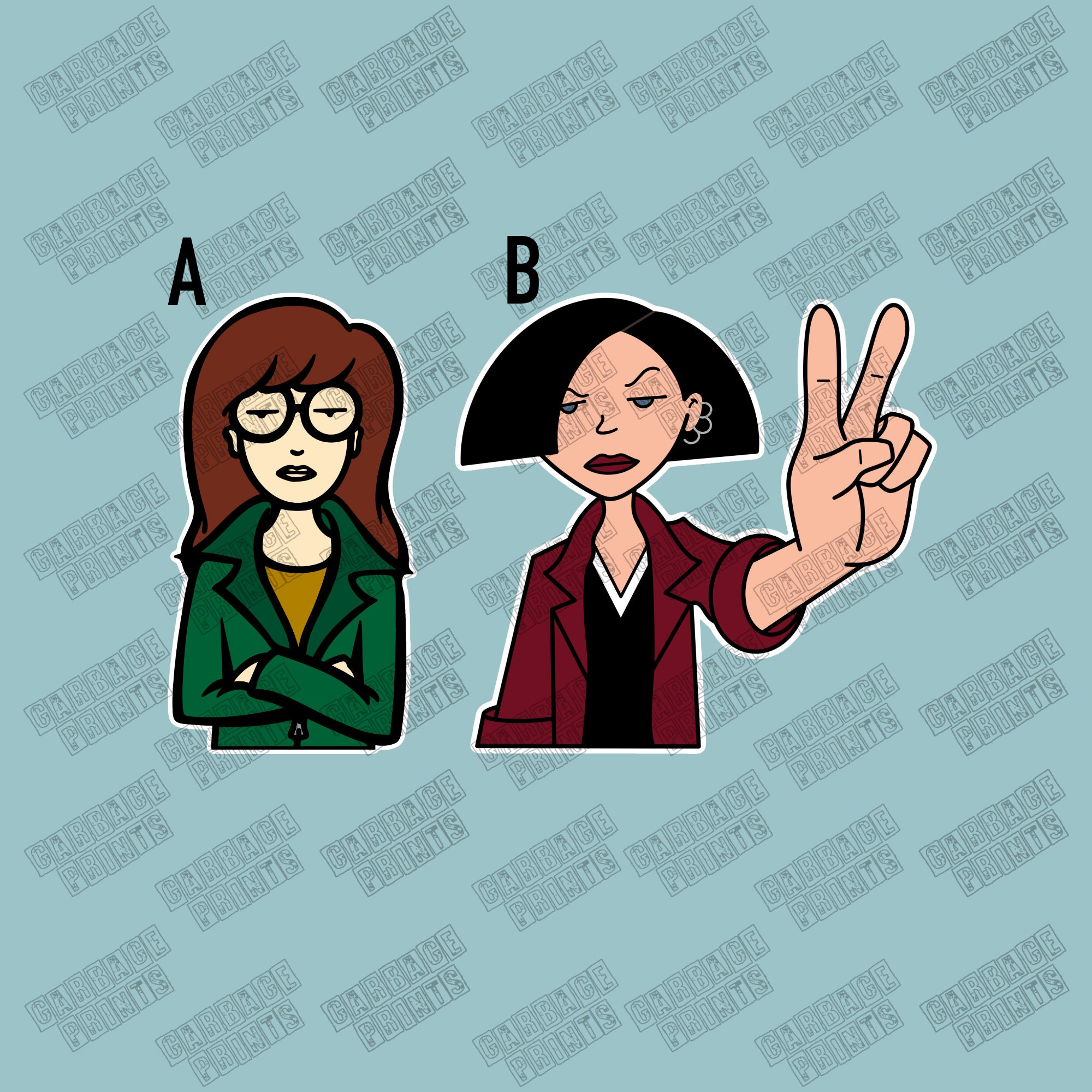Daria Stickers - Etsy Australia