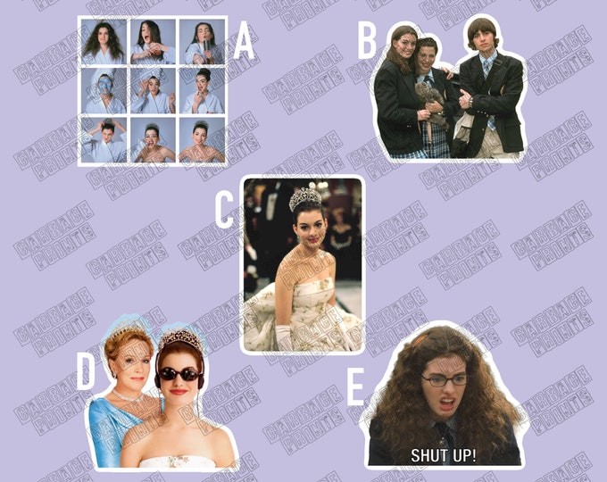 Princess Diaries Joe Quote Sticker Sparkly/glitter Waterproof ...
