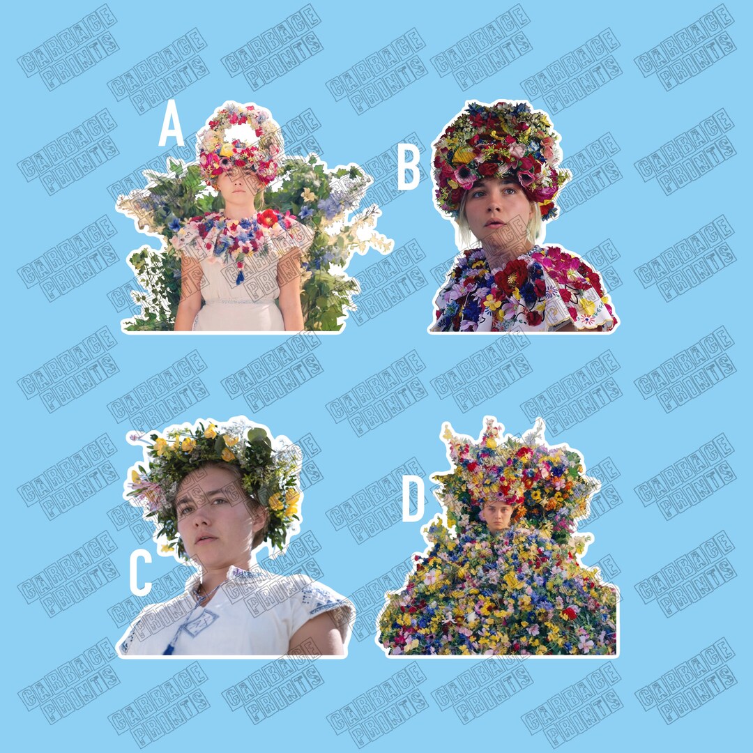 Midsommar Stickers - Etsy
