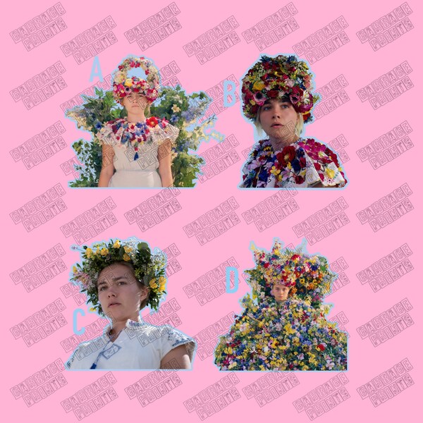 Midsommar Stickers - Etsy