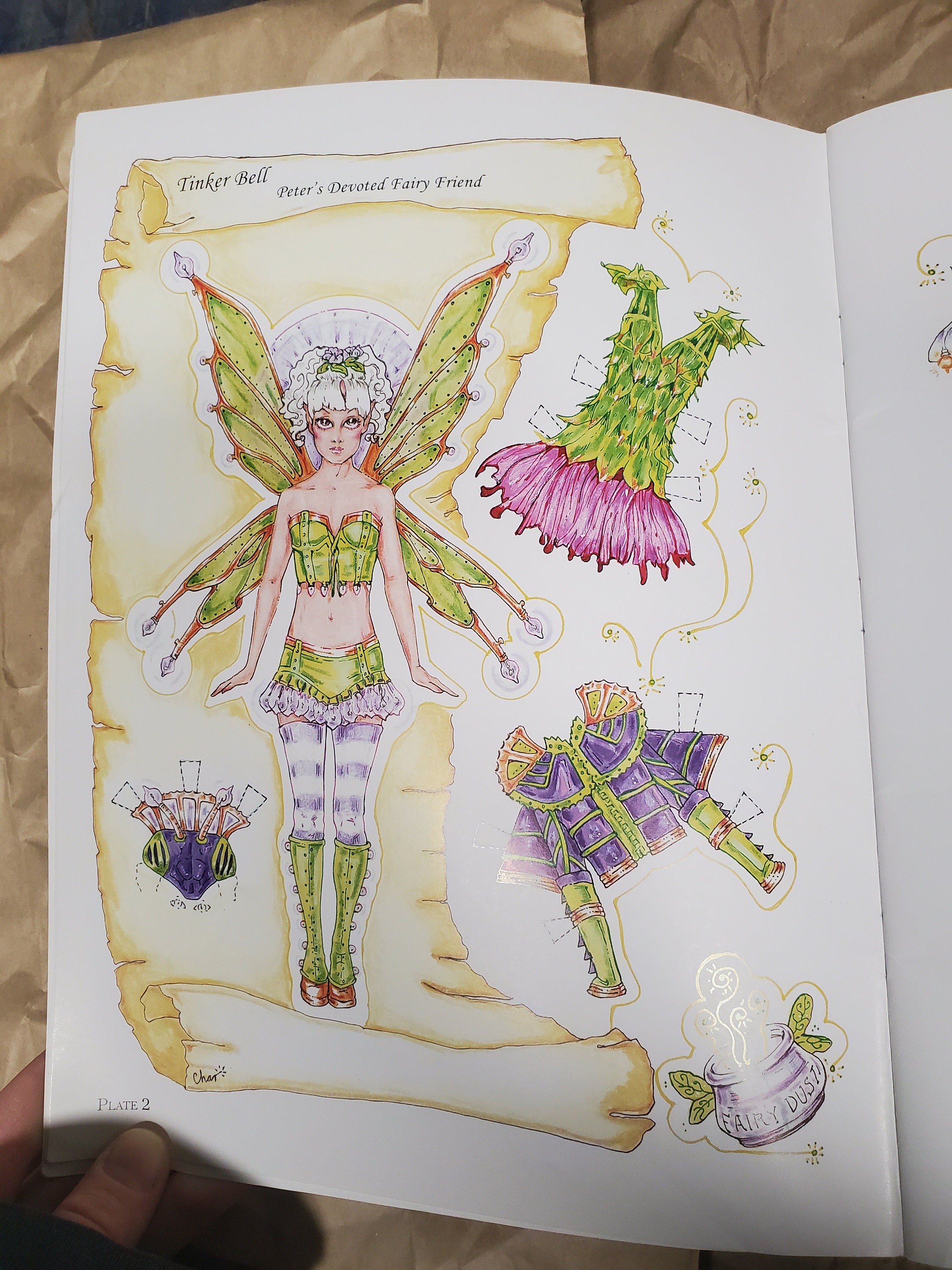 Peter Pan Paper Dolls by Charlotte Whatley - Etsy