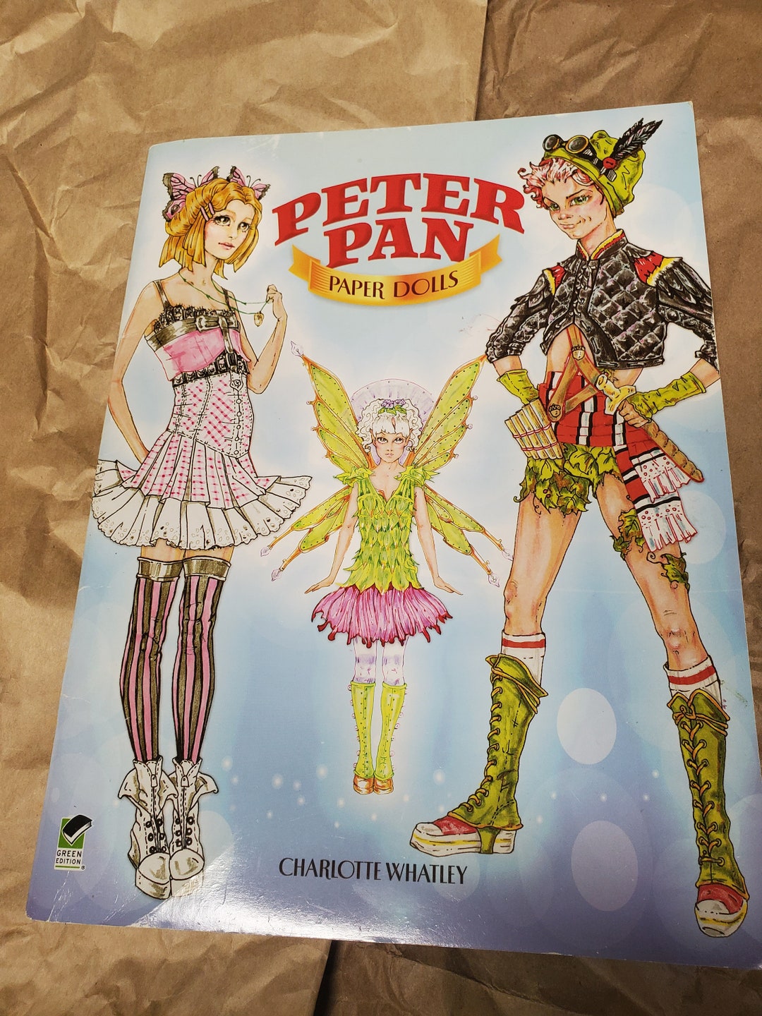 Peter Pan Paper Dolls by Charlotte Whatley - Etsy