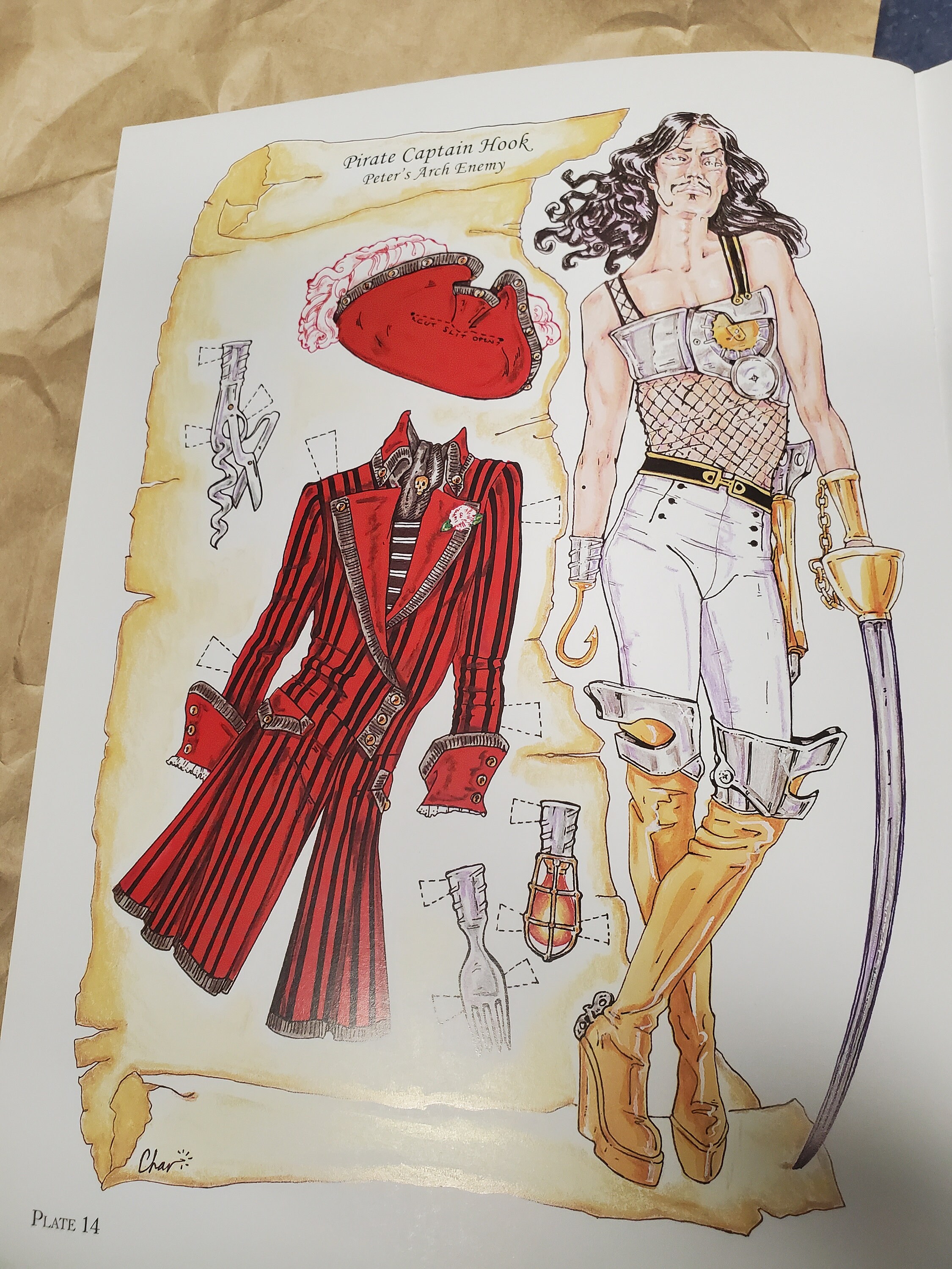 Peter Pan Paper Dolls by Charlotte Whatley - Etsy