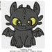Toothless Dragon- Night Fury- Machine Embroidery Design, 5 Sizes ...