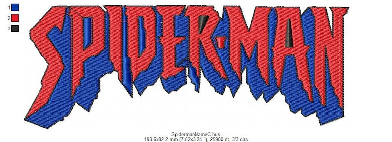 Spiderman Name - Machine Embroidery Design, Embroidery Designs ...