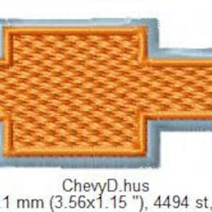 Chevy Emblem - Machine Embroidery Design, Embroidery Designs, Machine ...