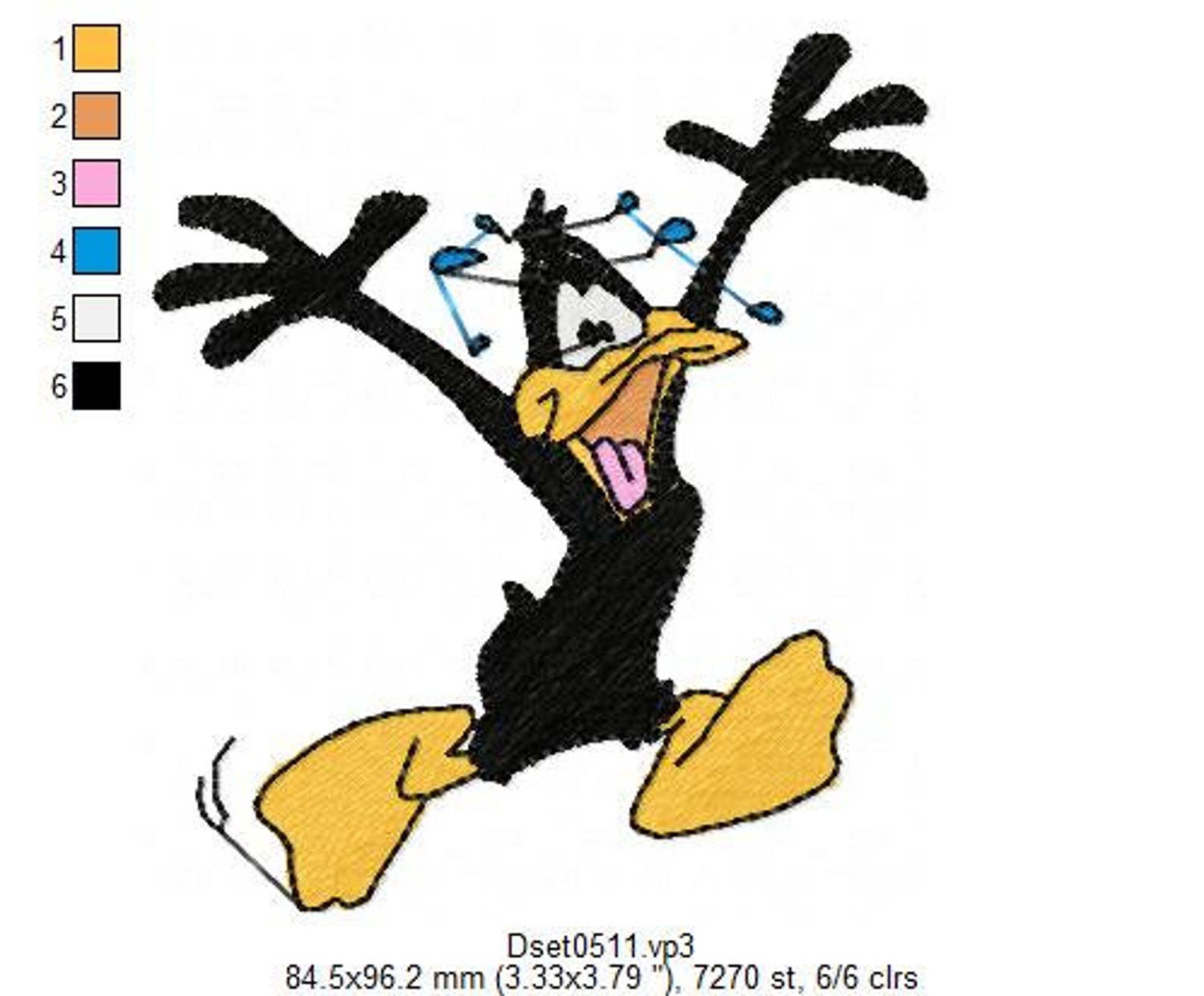 Looney Tunes Machine Embroidery Design, 20 Designs Bundle, 4x4 Hoop ...