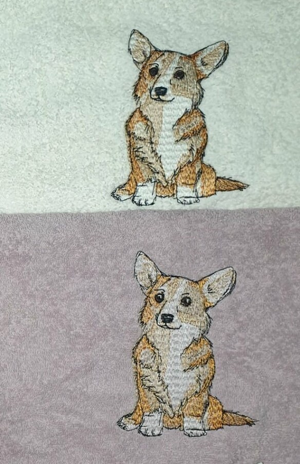 Welsh Corgi - Machine Embroidery Design - Puppy Dog Embroidery Designs ...