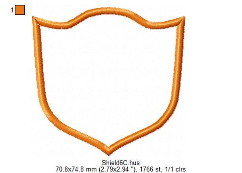 Shield Heraldic Frame, Machine Embroidery Design, 7 Designs Bundle ...